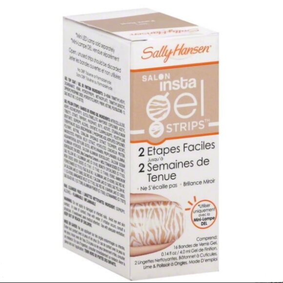 Sally Hansen | Makeup | Sally Hansen Insta Gel Nail Strips Faux Real ...